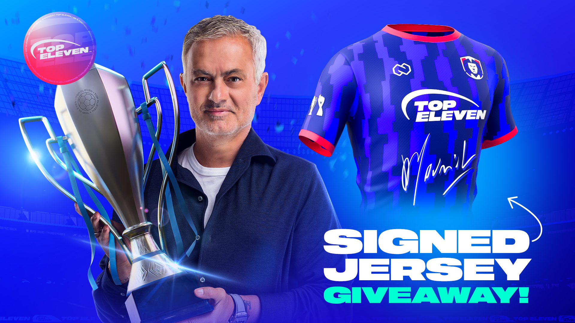 Nordeus : Maillot dédicacé par José Mourinho - Conditions générales ...